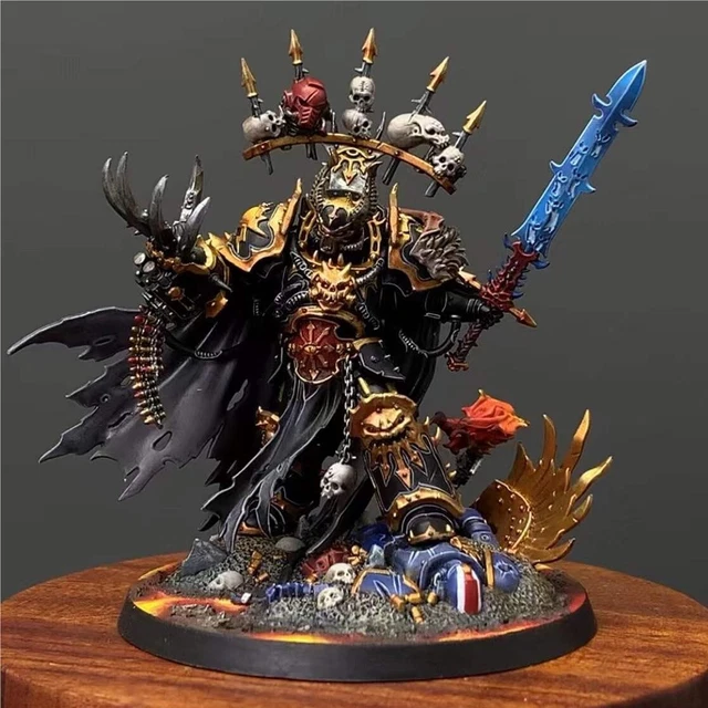 CHAOS SPACE MARINES Abaddon The Despoiler Warhammer 40K Miniatures ...