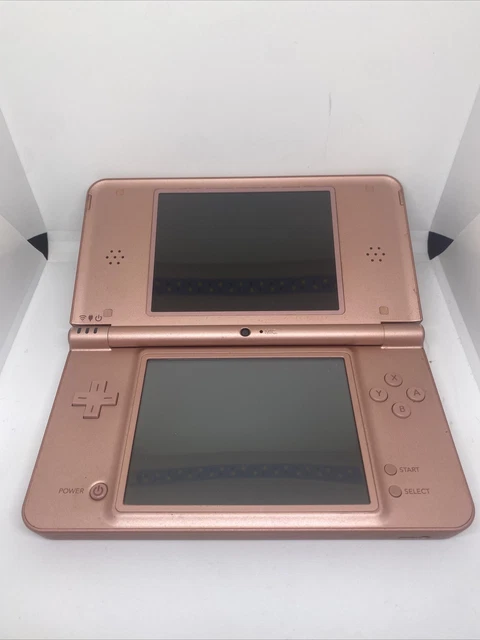 NINTENDO DSI XL Metallic Rose Pink Tested Working Handheld Only READ ...