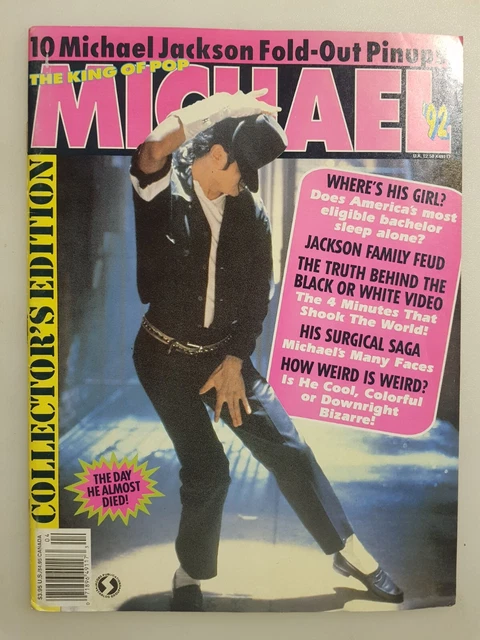 MICHAEL JACKSON COLLECTOR'S Edition magazine Michael 92' - Inclus 10 ...