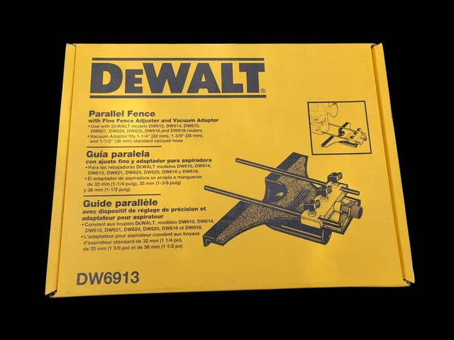 DEWALT DW6913 UNIVERSAL Edge Guide w/ Dust Collection $35.00 - PicClick