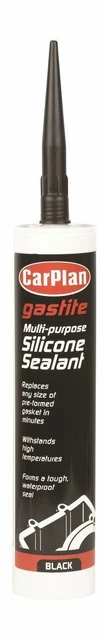 CARPLAN GASTITE MULTI-PURPOSE Silicone Sealant - 310ml Black x 4 £31.99 ...