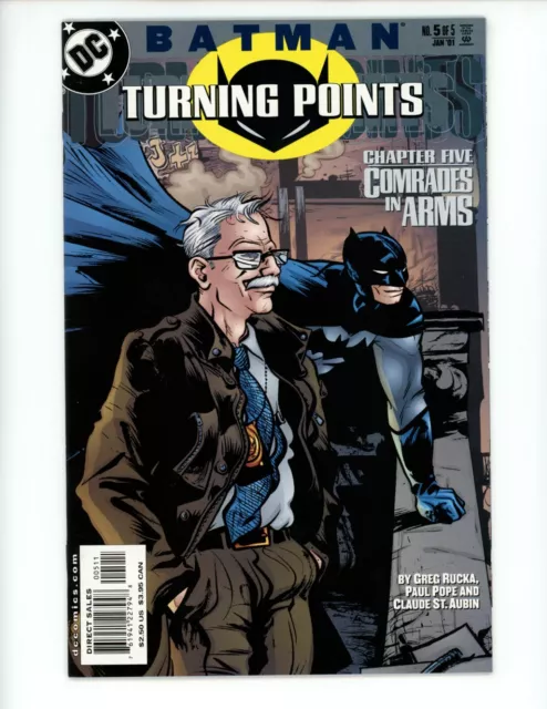 BANDE DESSINÉE BATMAN Turning Points #5 2001 VF/NM Gred Rucka Paul Pope ...