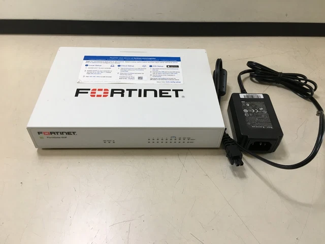 FORTINET FORTIGATE 60F Fg-60F Ngfw Network Security Firewall With Ac ...