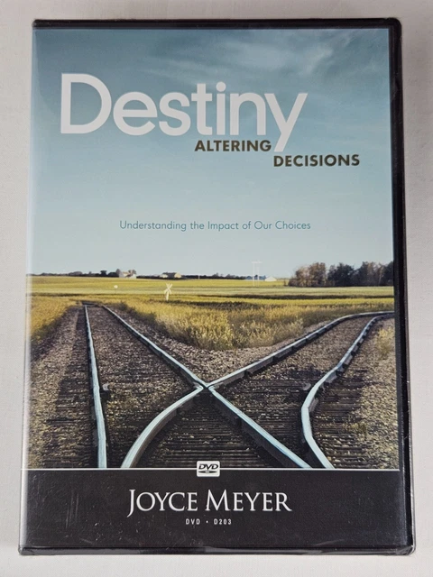 JOYCE MEYER: DESTINY Altering Decisions DVD (New & Sealed) $29.99 ...