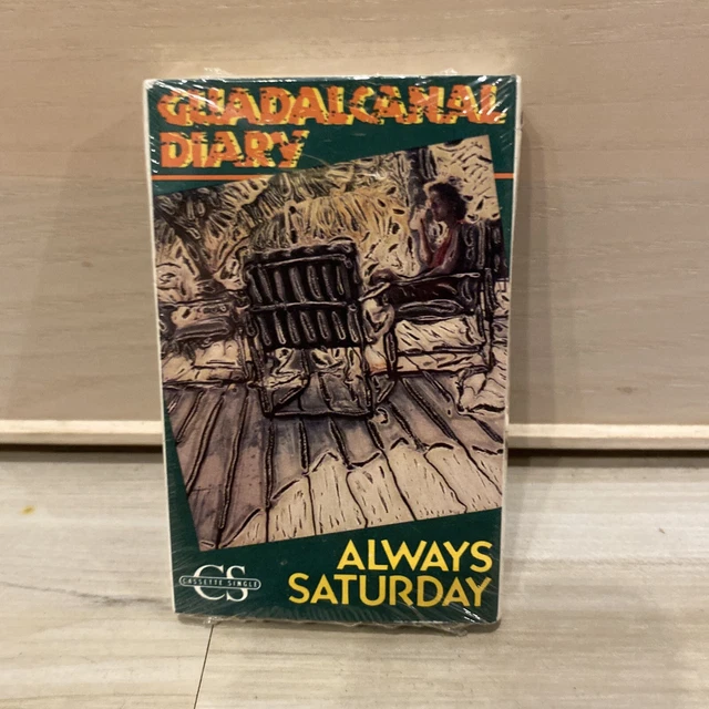 GUADALCANAL DIARY - Always Saturday RARE cassette single '89 Brand New ...
