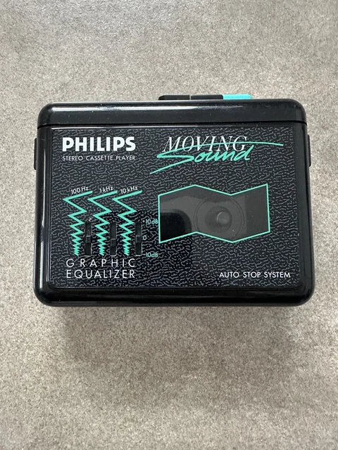 PHILIPS MOVING SOUND D-6616/00 Stereo Radio Cassette Player Walkman EUR ...