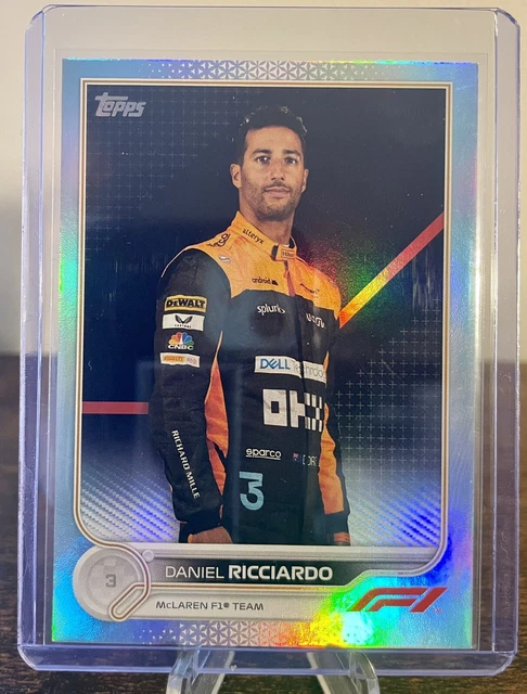 DANIEL RICCIARDO, RITRATTO - Rifrattore #37 - 2022 Topps Cromato ...