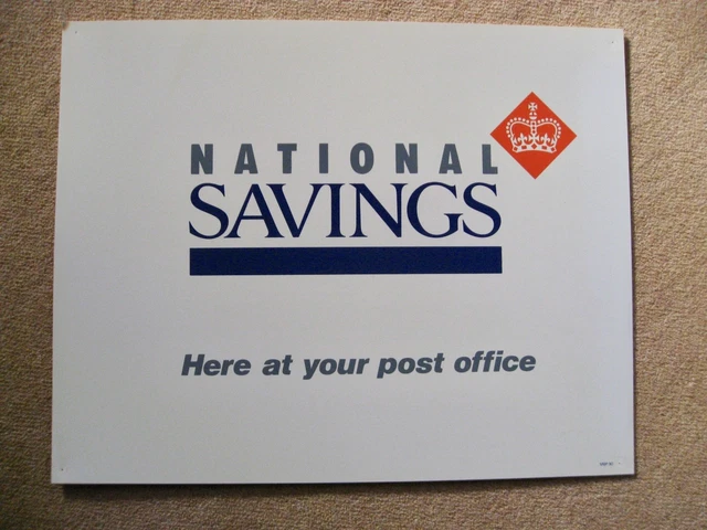 VINTAGE GENUINE POST OFFICE ADVERTISING SIGNS FROM LATE 1970s early ...