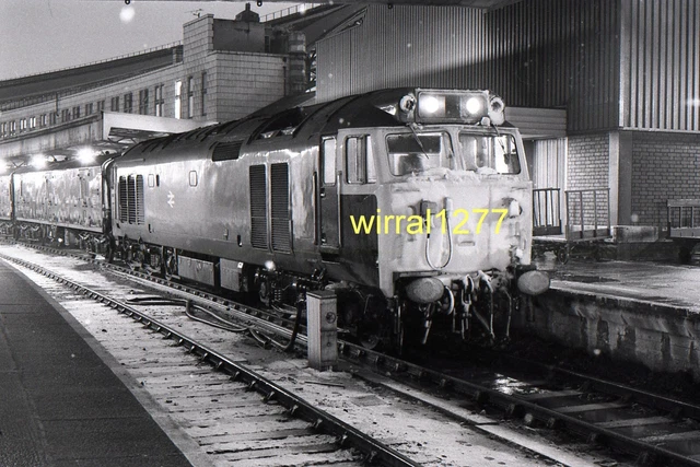 ORIGINAL RAILWAY PHOTOGRAPHIC negative Class 50 50013? at Bristol £3.00 ...