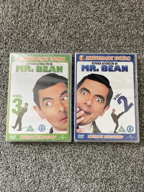 MR BEAN VOL 2 & 3 DVD Rowan Atkinson Comedy Anniversary Edition New ...