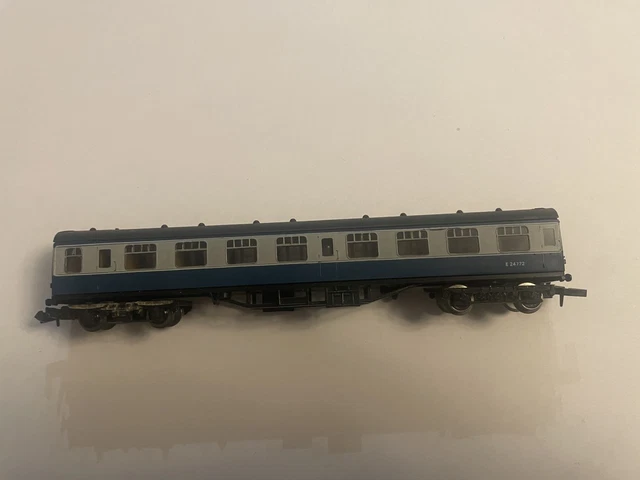 GRAHAM FARISH N 0685 BR Blue MK 1 SK Second Corridor Coach E24772 N ...