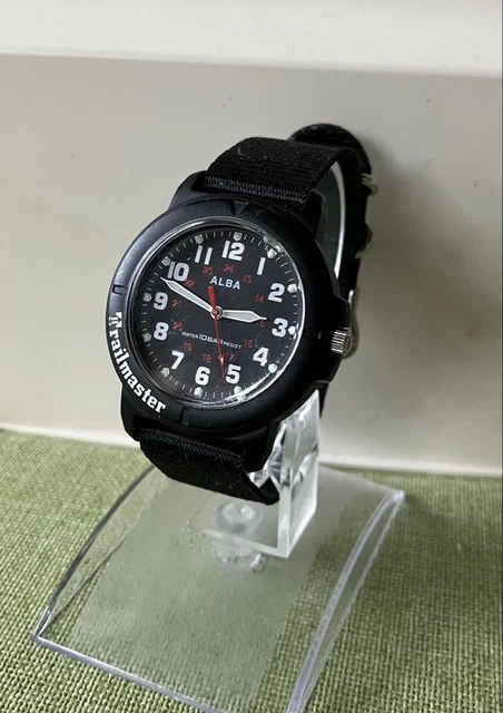 SEIKO ALBA TRAILMASTER Watch Battery Replaced April 2025 Used $53.99 ...