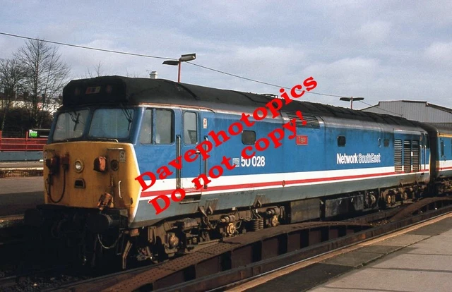 ORIGINAL 35MM Slide Diesel /Steam Train / Engine Railway 50028 ...