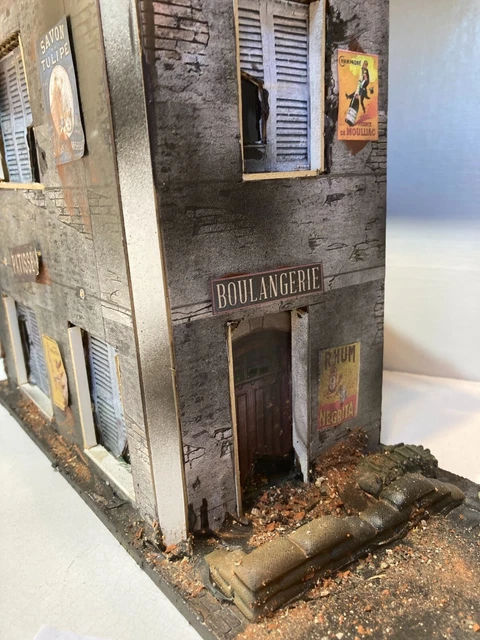 HAND MADE DIORAMA 1/32 scale WW2 for table top battles £24.99 - PicClick UK