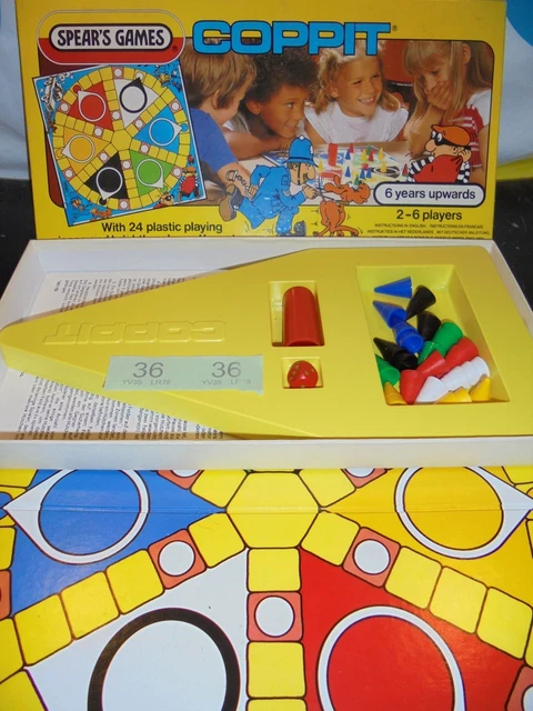 VINTAGE COPPIT BOARD GAME CIRCA 1980's BY SPEARS-COMPLETE - (G36) £26. ...