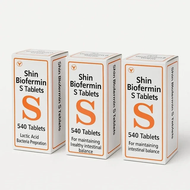SHIN BIOFERMIN S Tablets 540 Digestive Balance Supplement Probiotic Set ...