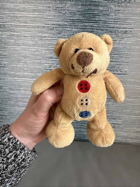 BUTTONS BEAR AND Friends Humatt Plush Toy small 6” tall gold golden £12 ...