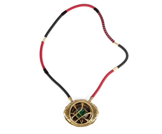 MARVEL DOCTOR STRANGE Ojo De Agamotto Réplica De Collar A Escala 1:1 ...