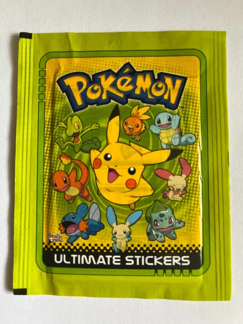 BOOSTER PACK STICKERS Pokemon Serie 7 Ultimate Sticker Mint Merlin ...
