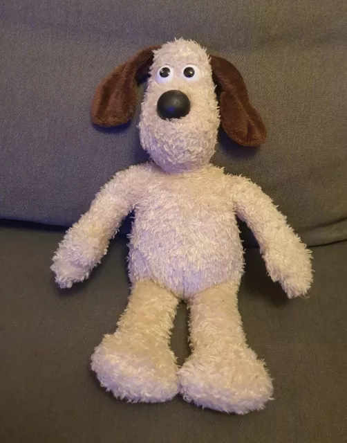 WALLACE AND GROMIT Plush Gromit Rainbow Designs Rare 35 cm Soft Toy £14 ...