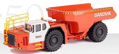 CONRAD, DUMPER TUNNELIER SANDVIK TH 663, échelle 1/50, CON2767 EUR 181 ...