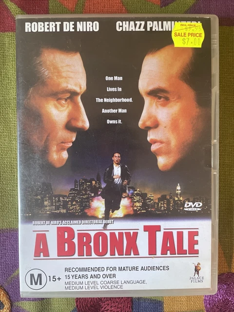 A BRONX TALE (DVD, 1993) RObert De Niro Chzz Palminteri Ex. Disc Region ...
