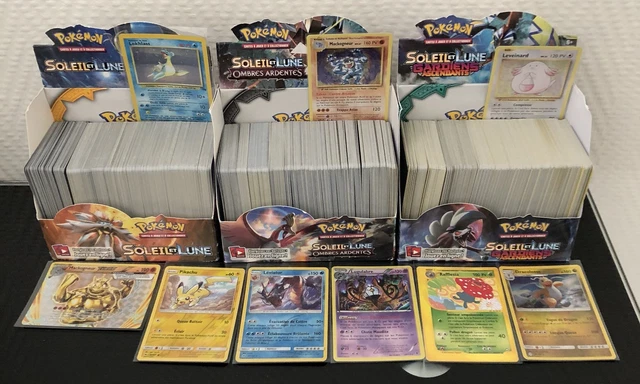 NEW FRENCH POKEMON Cards Lot 200 Step Double 8 Rare / Shiny & Gift £36. ...
