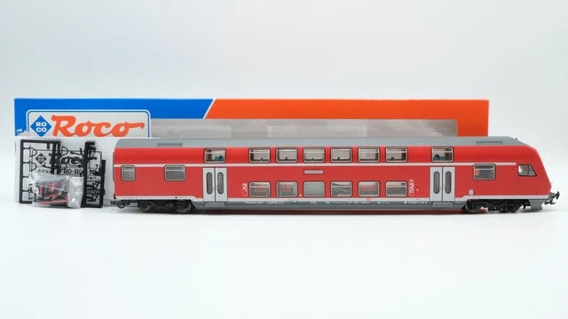 ROCO H0 45282 Doppelstock-Steuerwagen 2. Kl. DB EUR 60,49 - PicClick DE