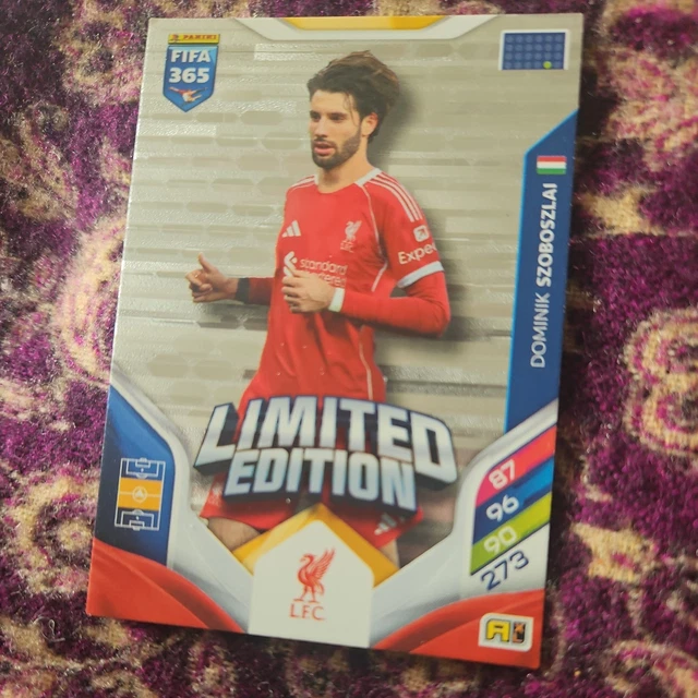 PANINI FIFA 365 2026/ Dominik Szoboszlai / Limited Edition £0.09 ...