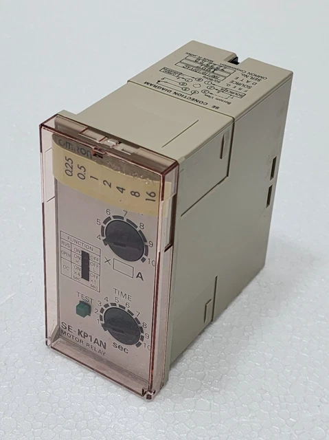 RELAIS DE MOTEUR Omron SE-KP1AN AC100/110/120V EUR 400,78 - PicClick FR