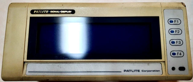 PATLITE SIGNAL DISPLAY Gsl-01S 24V Dc 7W Usa Seller £332.52 - PicClick UK