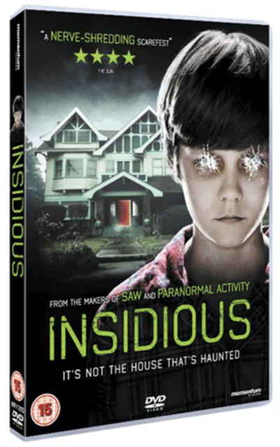 INSIDIOUS (DVD) PATRICK Wilson Rose Byrne Barbara Hershey Ty Simpkins ...