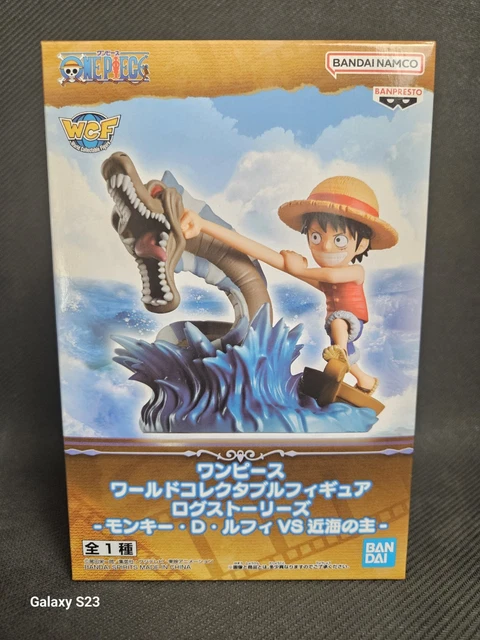 FIGURINE ONE PIECE Monkey D Luffy Vs Local Sea Monster WCF Log Stories Figurine EUR 26,00 ...