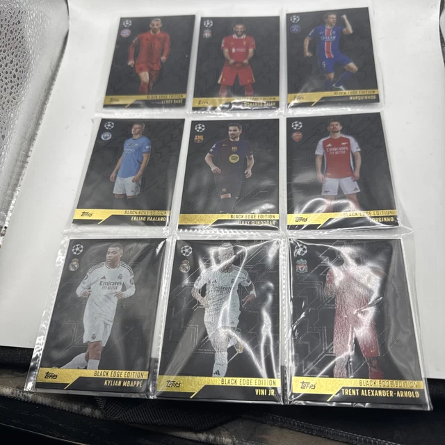 MATCH ATTAX 24/25 Full Set Black Edge Cards £7.51 - PicClick UK