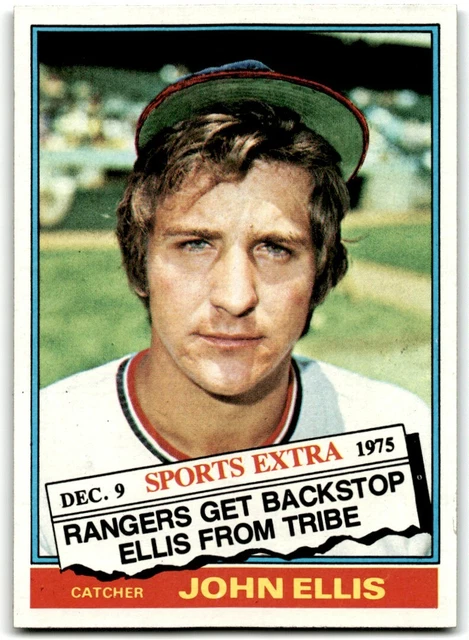 1976 TOPPS TRADED John Ellis. Texas Rangers #383T EUR 2,92 - PicClick FR