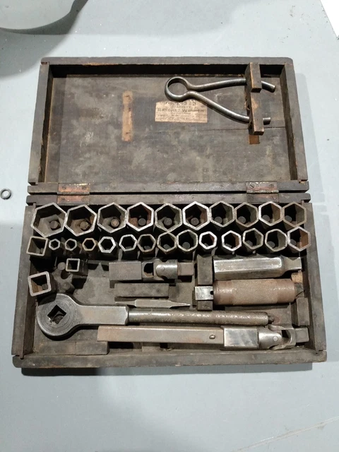 VINTAGE STARRETT SOCKET Set No. 443-3 £95.00 - PicClick UK