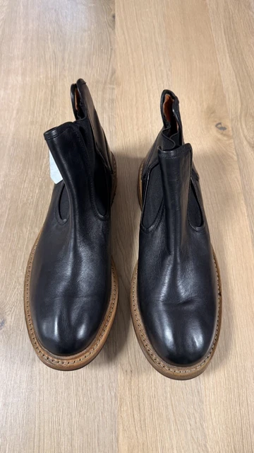 ONETRUESAXON CHELSEA BOOTS With A Cleated Sole - Black - UK Size 9 ...