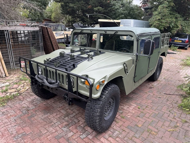 1991 AM GENERAL M998 Humvee HMMWV 4 Door Soft Top With Custom GMV Bench Seats £32,500.00 ...