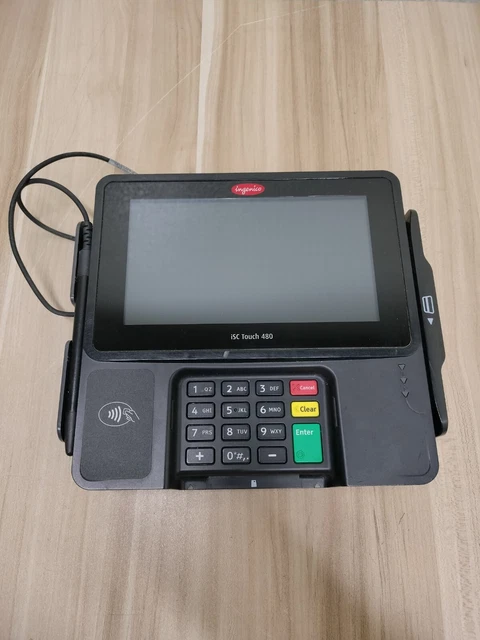 INGENICO ISC TOUCH 480 Card Payment Terminal $39.97 - PicClick