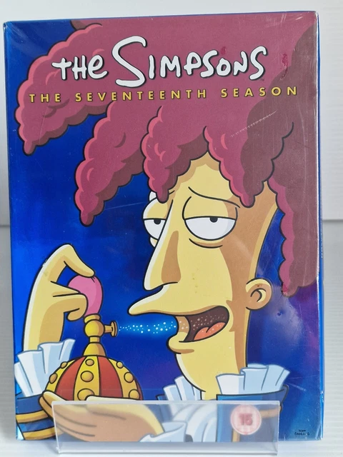 THE SIMPSONS COMPLETE Season 17 Seventeenth Season DVD Boxset NEW ...