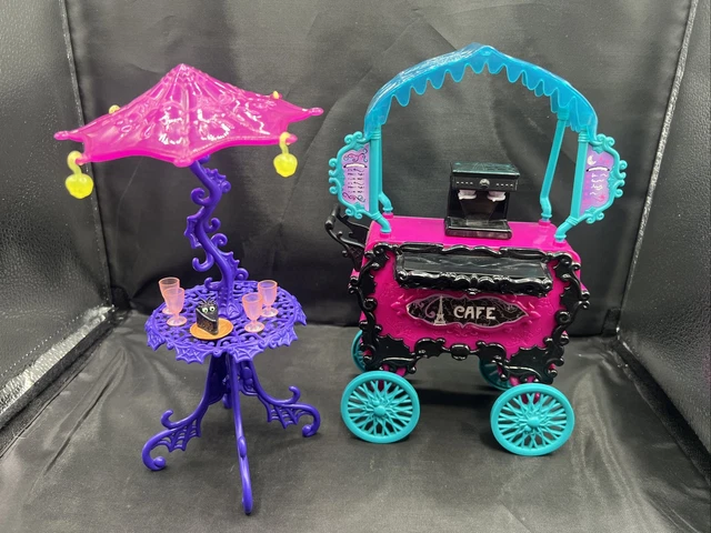 MONSTER HIGH SCARIS Café Cart - City of Frights - City of Fears £9.99 ...