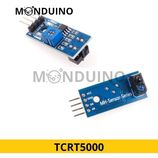 Tcrt5000 Arduino Compatible Tracker Infrared Sensor Monduino £3 07