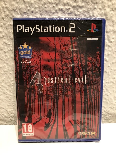 RESIDENT EVIL 4 - PS2 Playstation 2 - Factory SEALED- RARE mint £155.88 ...