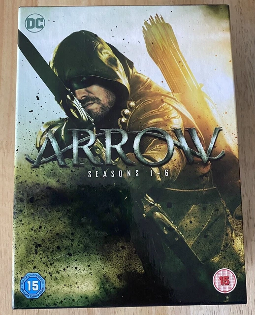 ARROW: COMPLETE SEASONS 1-6 DVD Boxset - 30 Discs - 96 Hours - 2018 ...