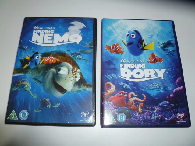 FINDING NEMO & Finding Dory Dvd Disney Pixar Animated U £2.25 - PicClick UK