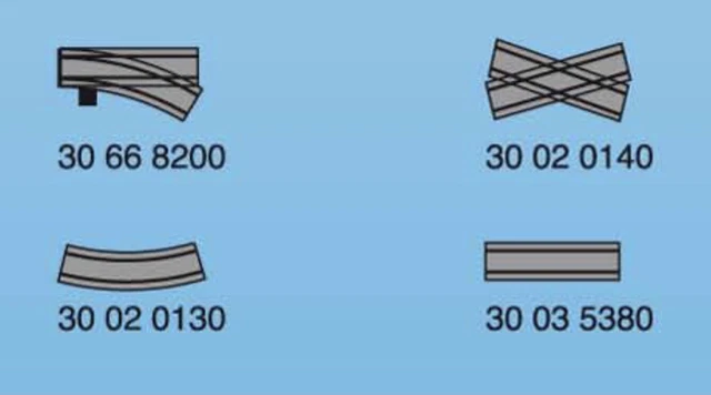 PLAYMOBIL TRAIN TRACK from Playmobil RC set 4017/4019/4021 G Gauge ...