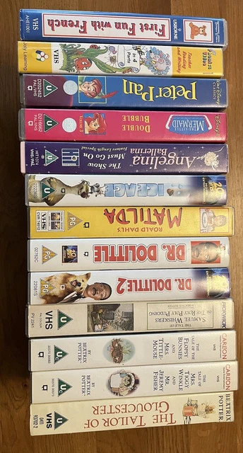 COLLECTION OF CHILDREN’S VHS Tapes £15.00 - PicClick UK