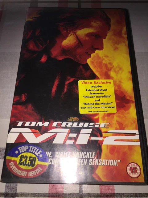 MISSION IMPOSSIBLE 2 (M:i-2) [2000] [VHS] [VHS Tape] £3.00 - PicClick UK