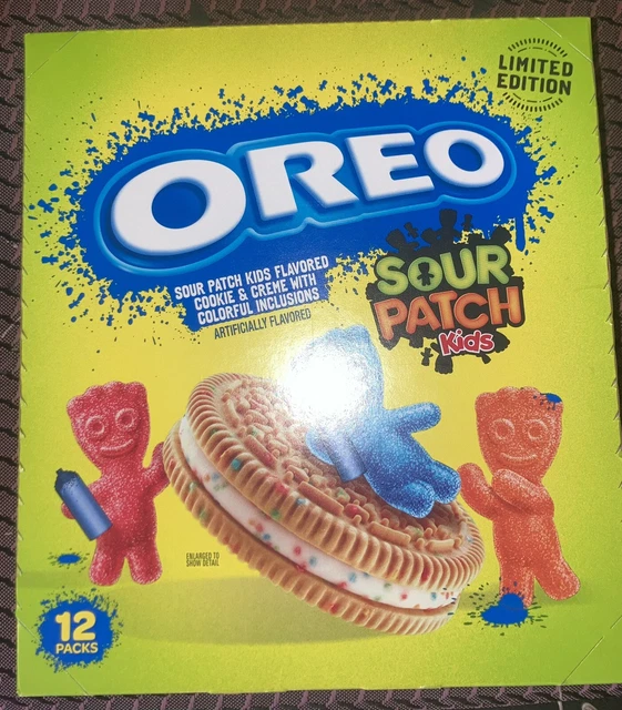 OREO LIMITED EDITION Sour Patch Kids Sandwich Cookies - 2.04 Oz. 👍 £33. ...