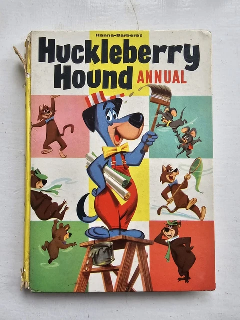 HANNA-BARBERA HUCKLEBERRY HOUND Annual 1962 (UK World Distributors ...